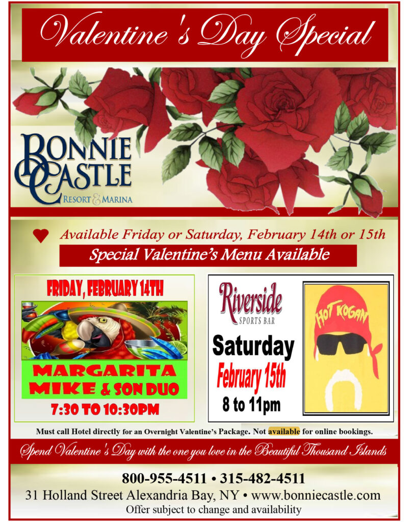 Valentine's Day Packages 2025 - Bonnie Castle Resort & Marina Valentine's Day Packages 2025 - Bonnie Castle Resort & Marina